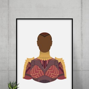 OKOYE Minimalist Print Portrait Poster Printable Wall Art Illustration ...