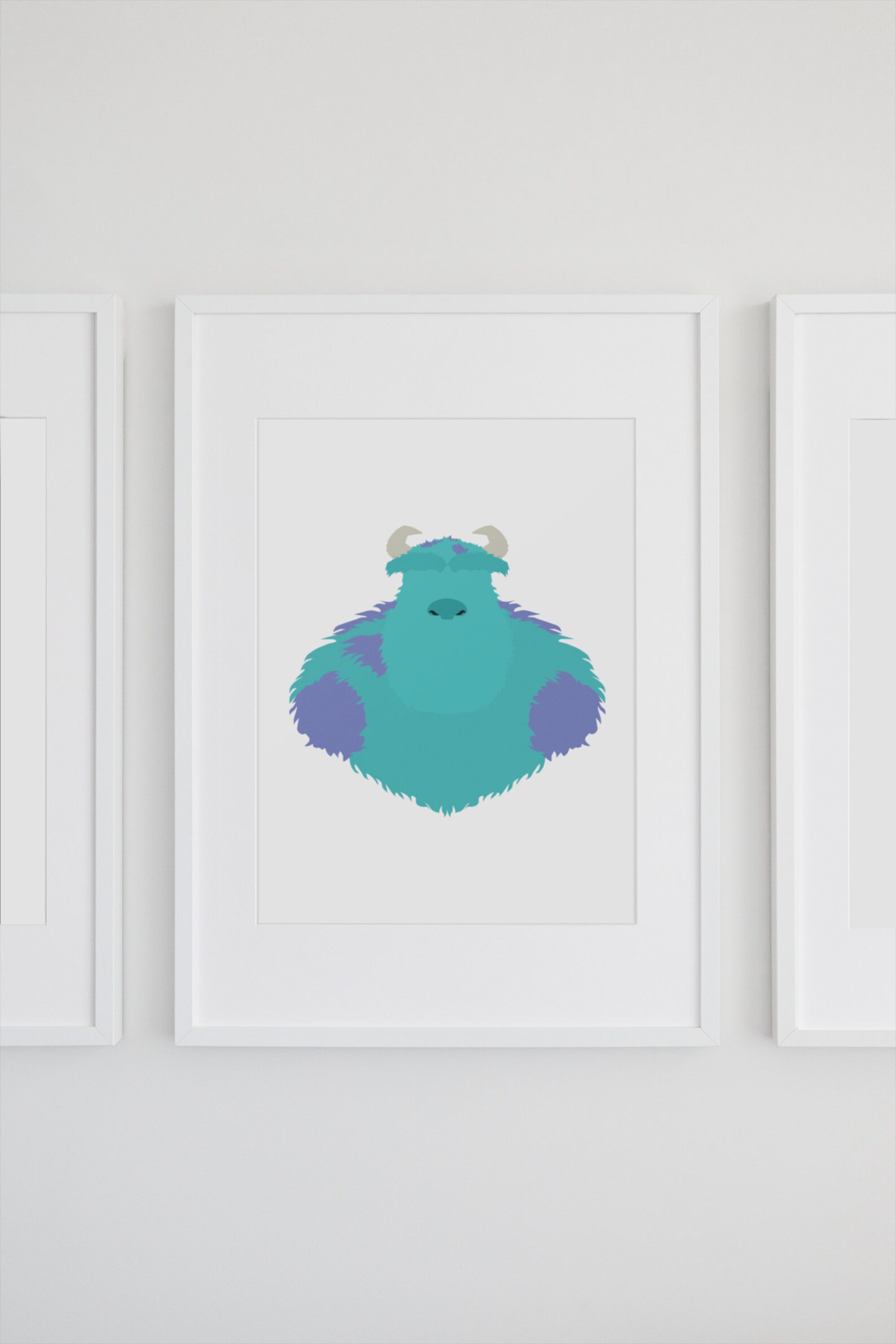 JAMES P. SULLIVAN Minimalist Print Portrait Poster - Etsy