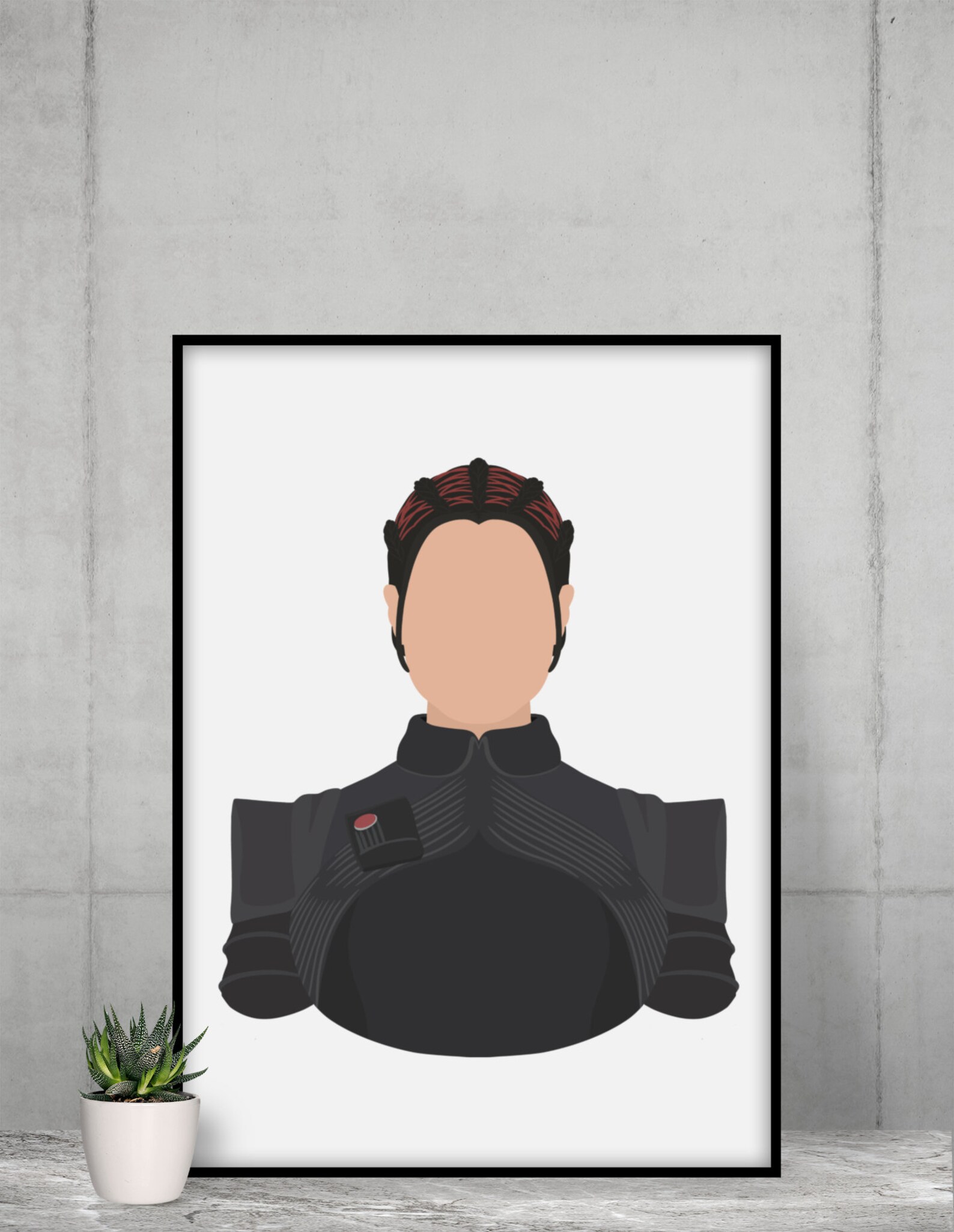 FENNEC SHAND Minimalist Print Portrait Poster - Etsy