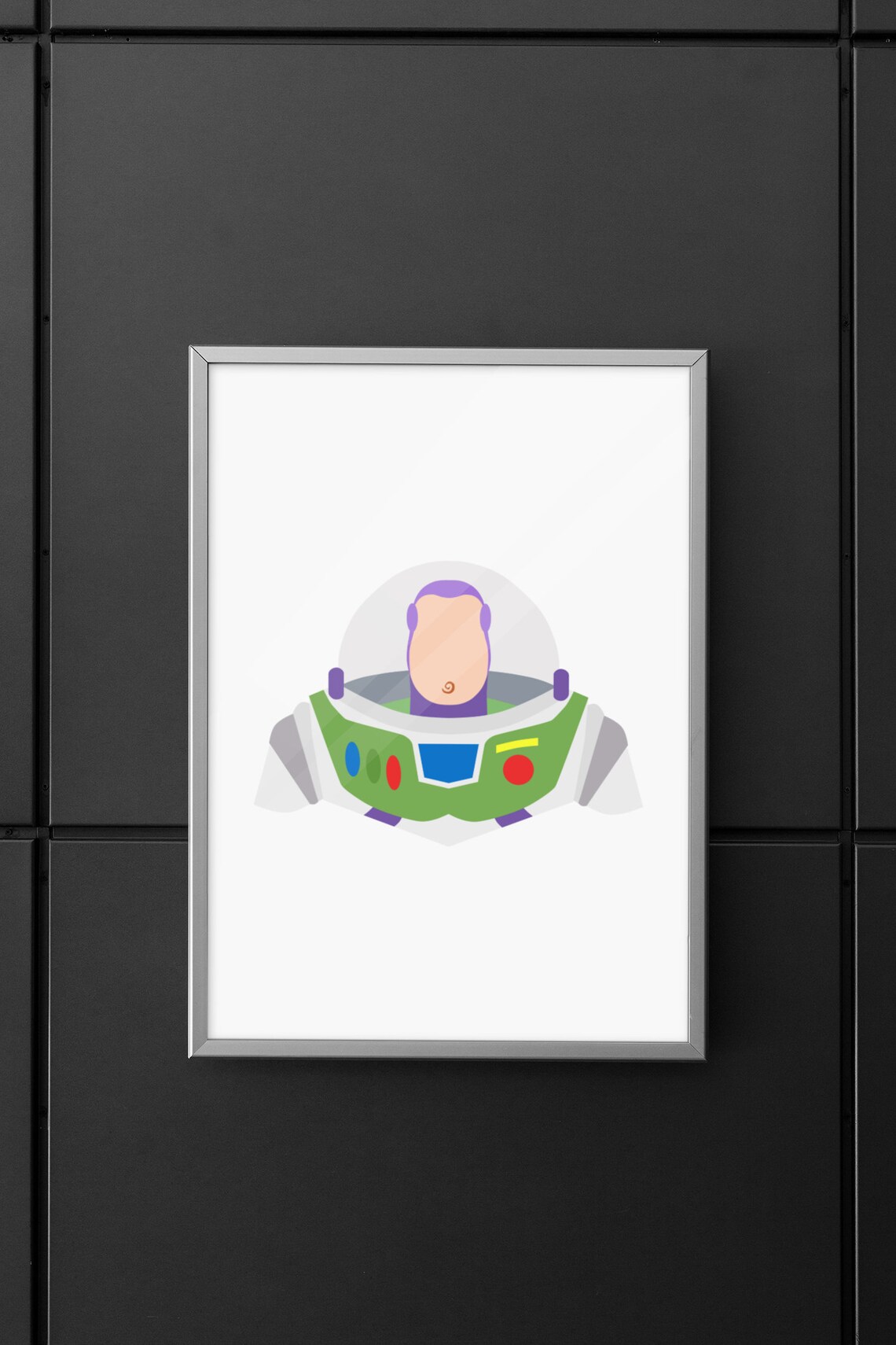 BUZZ LIGHTYEAR Minimalist Print Portrait Poster - Etsy