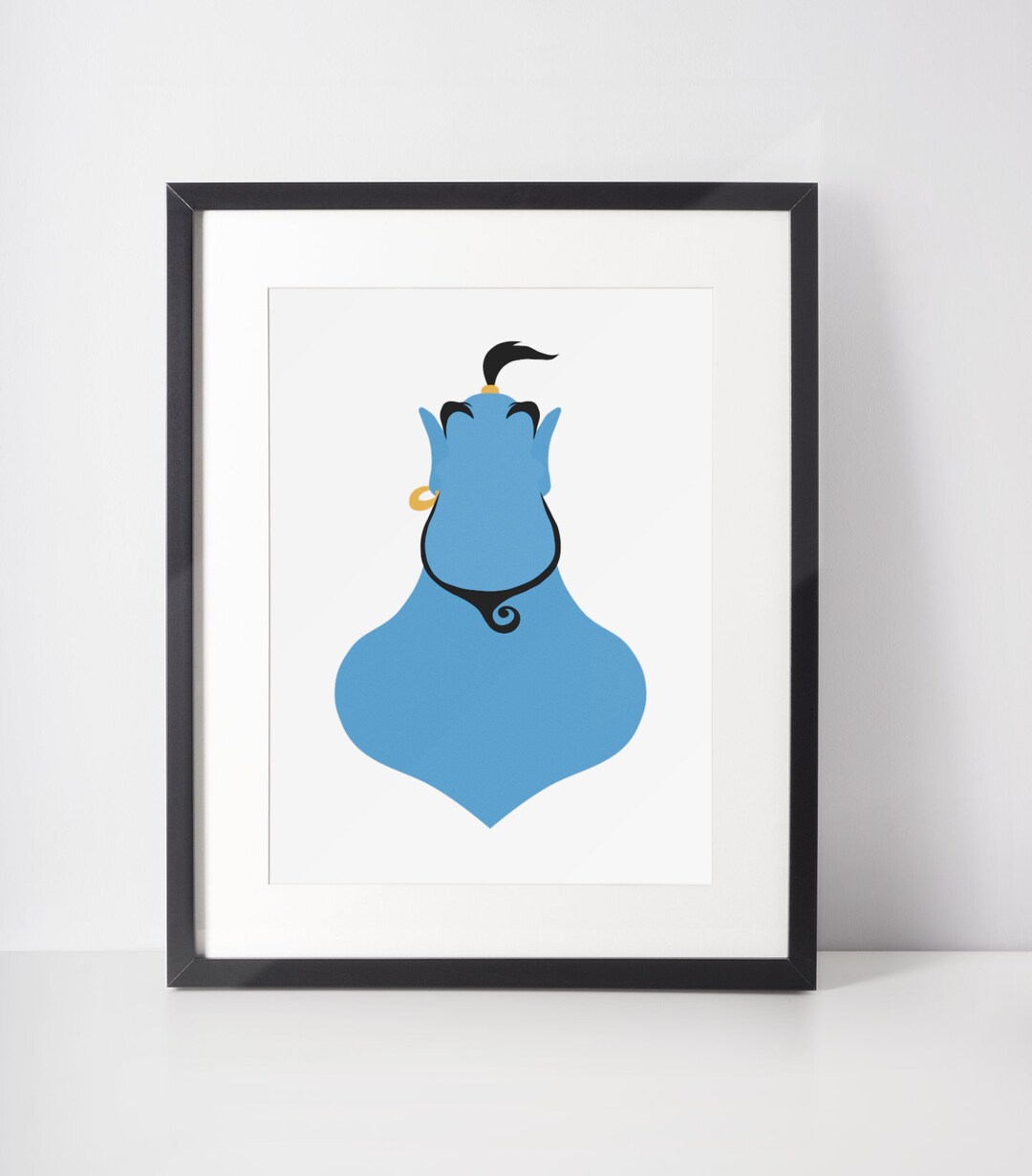 GENIE | Hero Minimalist Print | Portrait | Poster | Printable Wall Art ...