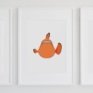 NEMO | Minimalist Print | Portrait | Poster | Printable Wall Art ...
