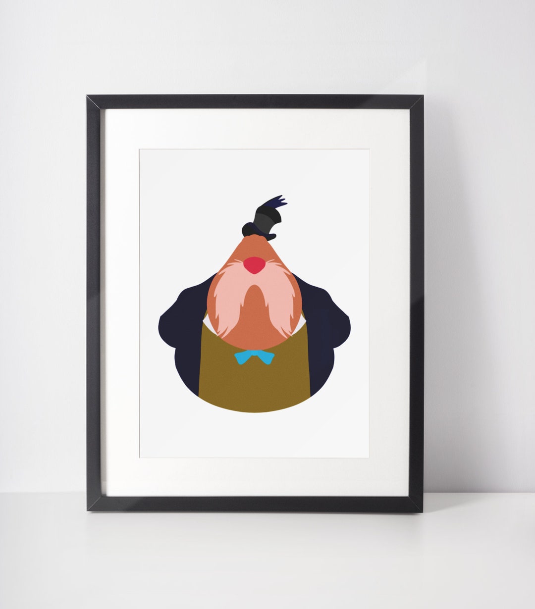 THE WALRUS Movie Minimalist Print Portrait Poster Printable Wall Art ...