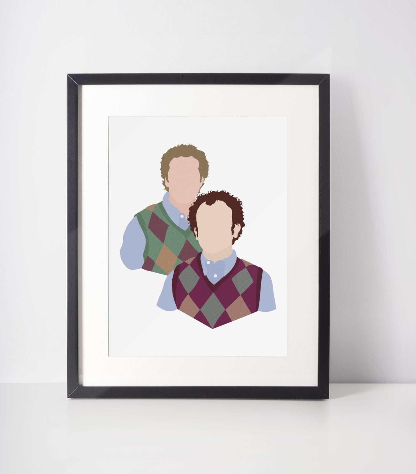 STEP BROTHERS | Minimalist Print | Portrait | Poster | Printable Wall ...