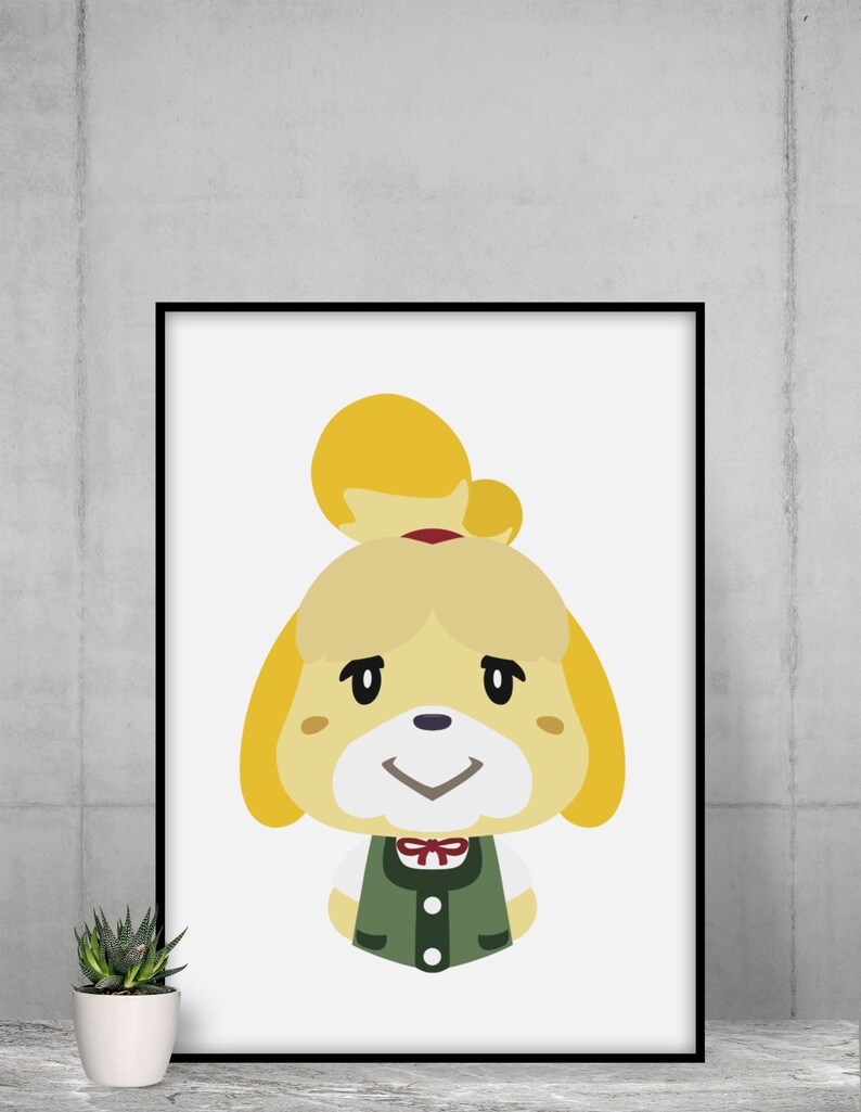 ISABELLA | Minimalist Print | Portrait | Poster | Printable Wall Art ...