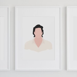 PRINCE ERIC | Hero Minimalist Print | Portrait | Poster | Printable ...