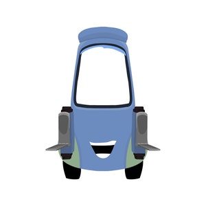 GUIDO Portrait Poster Printable Wall Art Illustration Pixar Cars - Etsy