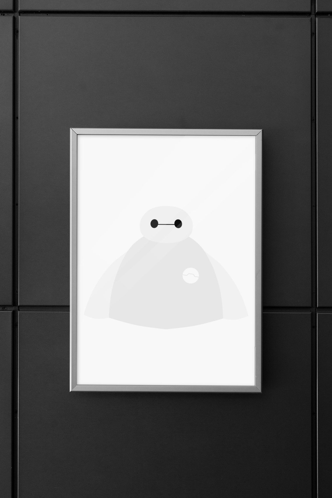 BAYMAX | Hero Minimalist Print | Portrait | Poster | Printable Wall Art ...