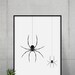 SPIDERS Minimalist Print Portrait Poster Printable - Etsy