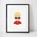 DASH PARR | Minimalist Print | Portrait | Poster | Printable Wall Art ...