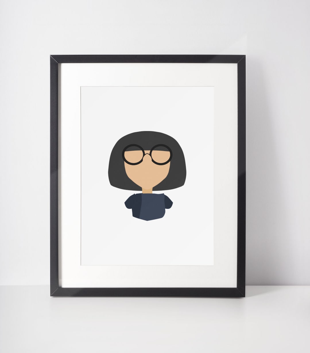 EDNA MODE | Minimalist Print | Portrait | Poster | Printable Wall Art ...