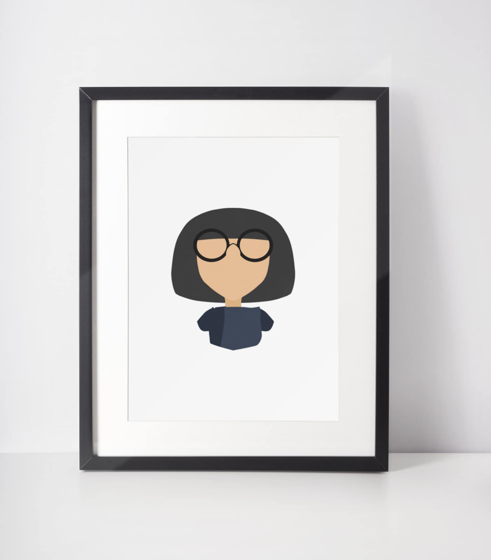 EDNA MODE Minimalist Print Portrait Poster Printable - Etsy