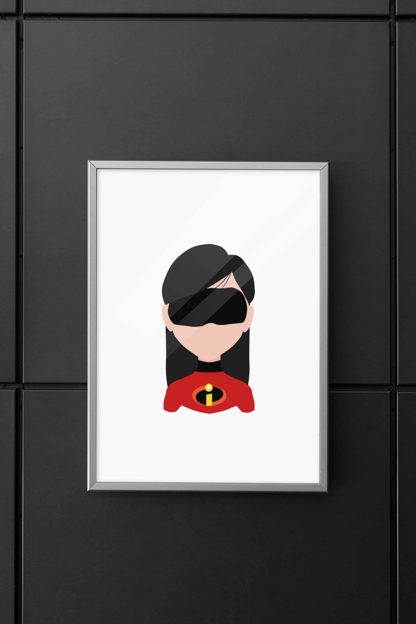 VIOLET PARR | Minimalist Print | Portrait | Poster | Printable Wall Art ...