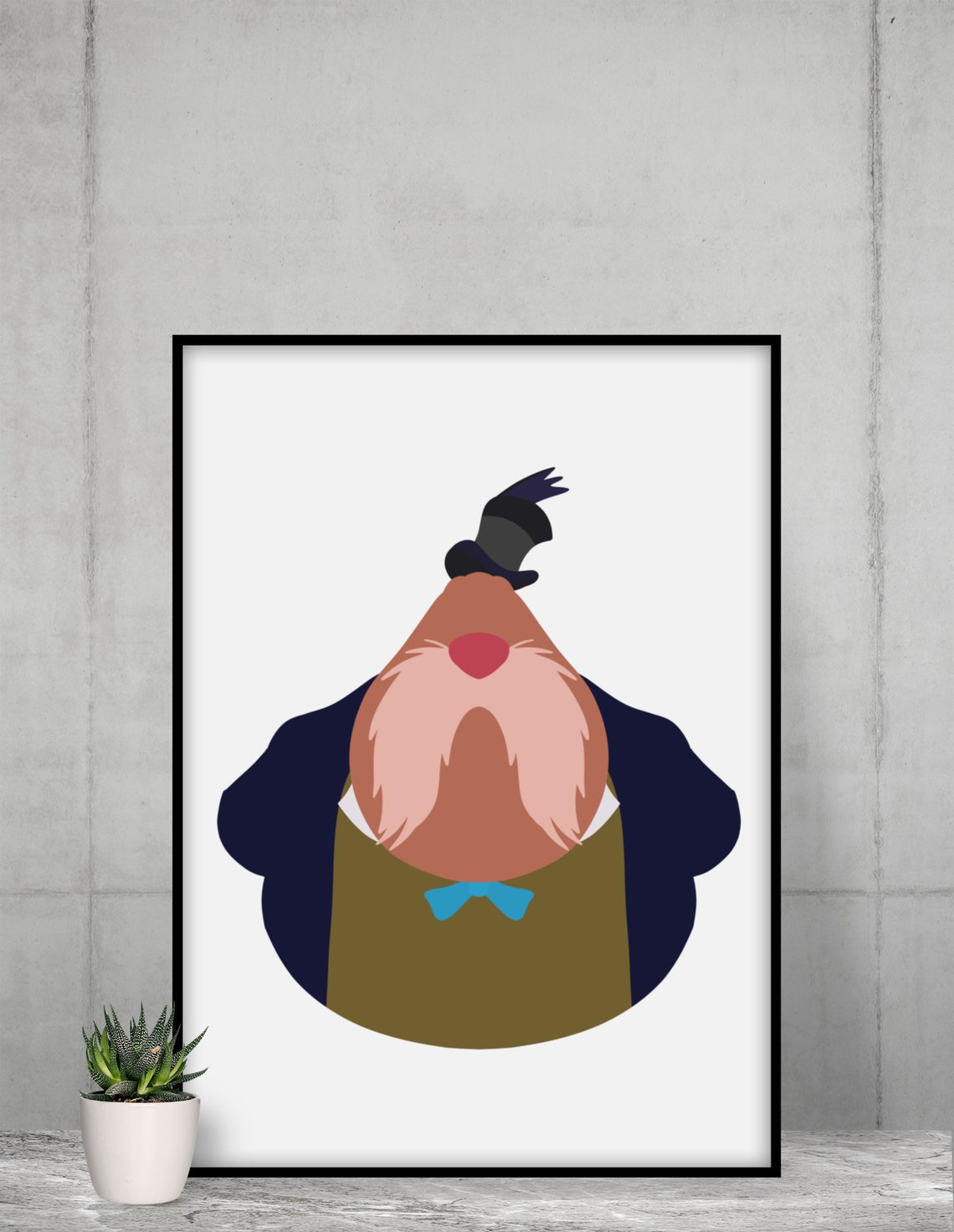 THE WALRUS Movie Minimalist Print Portrait Poster | Etsy