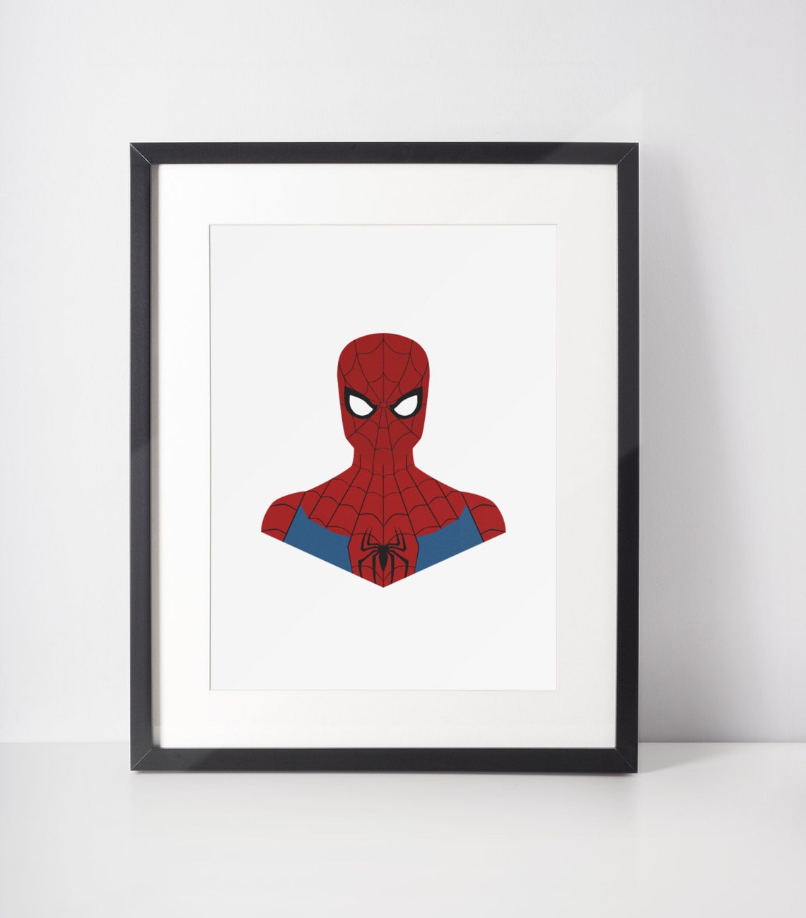 SPIDER-MAN Minimalist Print Portrait Poster Printable - Etsy