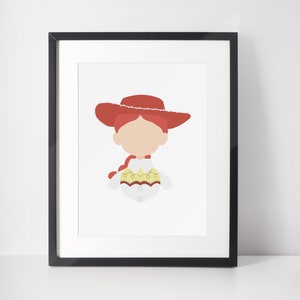 JESSIE | Minimalist Print | Portrait | Poster | Printable Wall Art ...