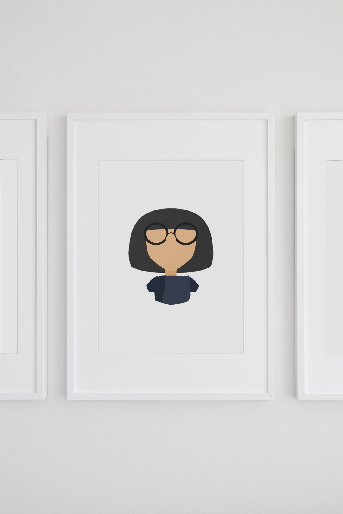EDNA MODE Minimalist Print Portrait Poster Printable - Etsy