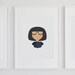 EDNA MODE Minimalist Print Portrait Poster Printable Wall Art ...