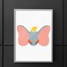 DUMBO Minimalist Movie Print Portrait Poster Printable - Etsy