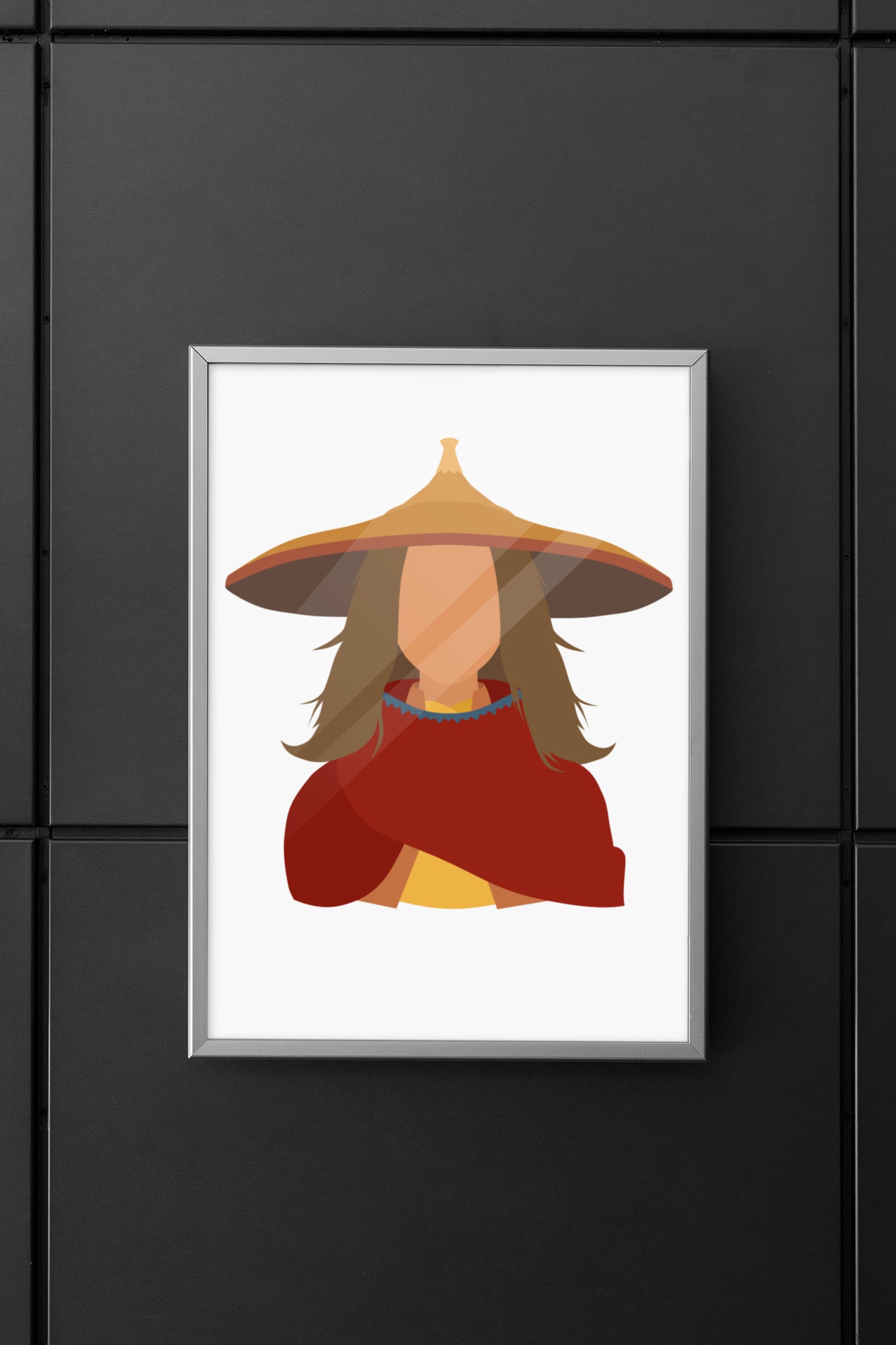 RAYA Minimalist Print Portrait Poster Printable Wall | Etsy