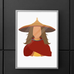 RAYA | Minimalist Print | Portrait | Poster | Printable Wall Art ...