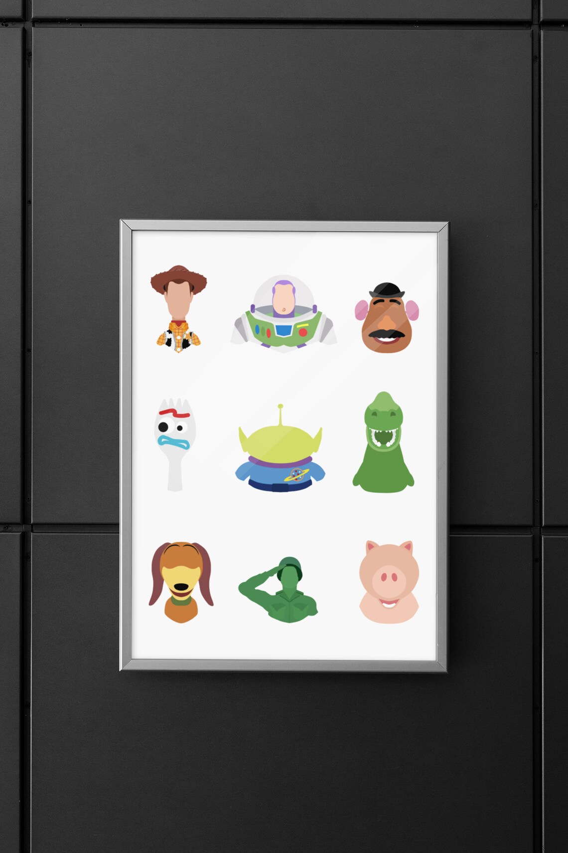 TOY STORY 9 Minimalist Print Portrait Poster Printable - Etsy
