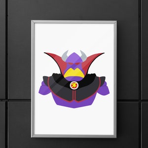 EMPEROR ZURG | Minimalist Print | Portrait | Poster | Printable Wall ...