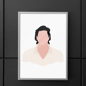 PRINCE ERIC | Hero Minimalist Print | Portrait | Poster | Printable ...