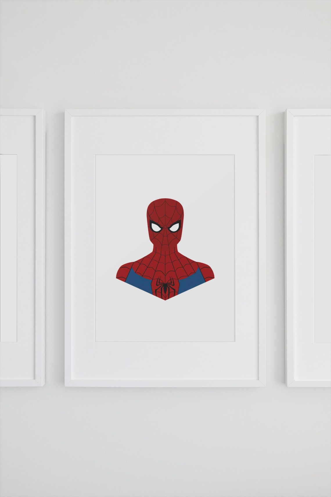 SPIDER-MAN Minimalist Print Portrait Poster Printable - Etsy