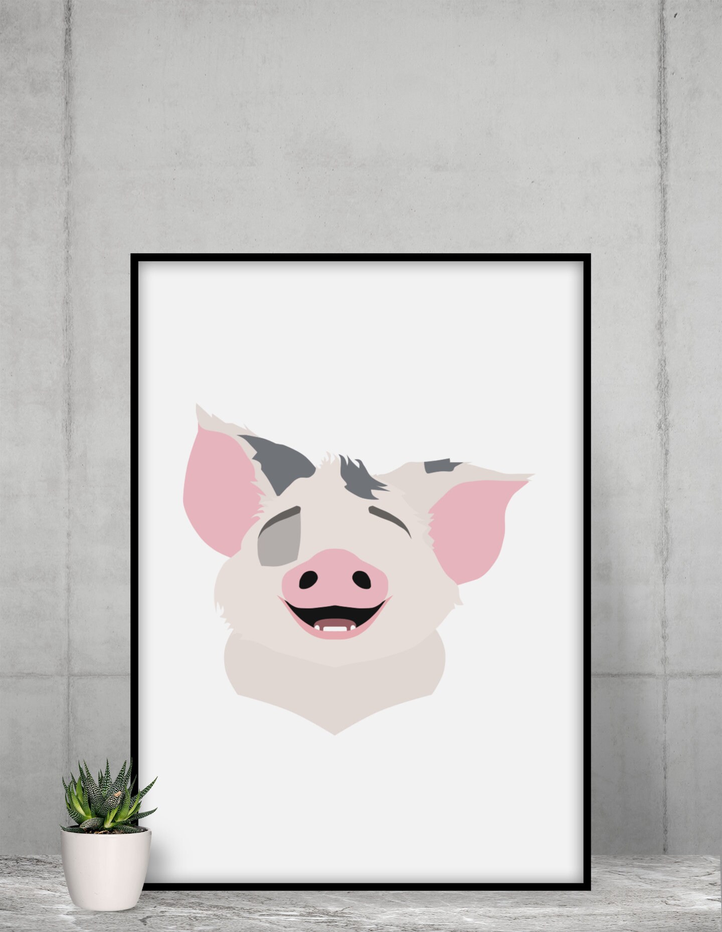 PUA Minimalist Print Portrait Poster Printable Wall - Etsy