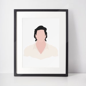 PRINCE ERIC | Hero Minimalist Print | Portrait | Poster | Printable ...