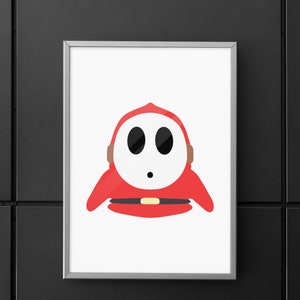SHY GUY | Digital Portrait Print | Illustration | Wall Art | Fan Art ...