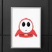 SHY GUY Digital Portrait Print Illustration Wall Art Fan Art Gift for ...