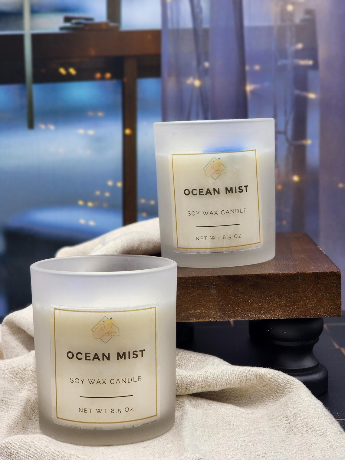 Premium Soy Wax Candles Ocean Mist - Etsy