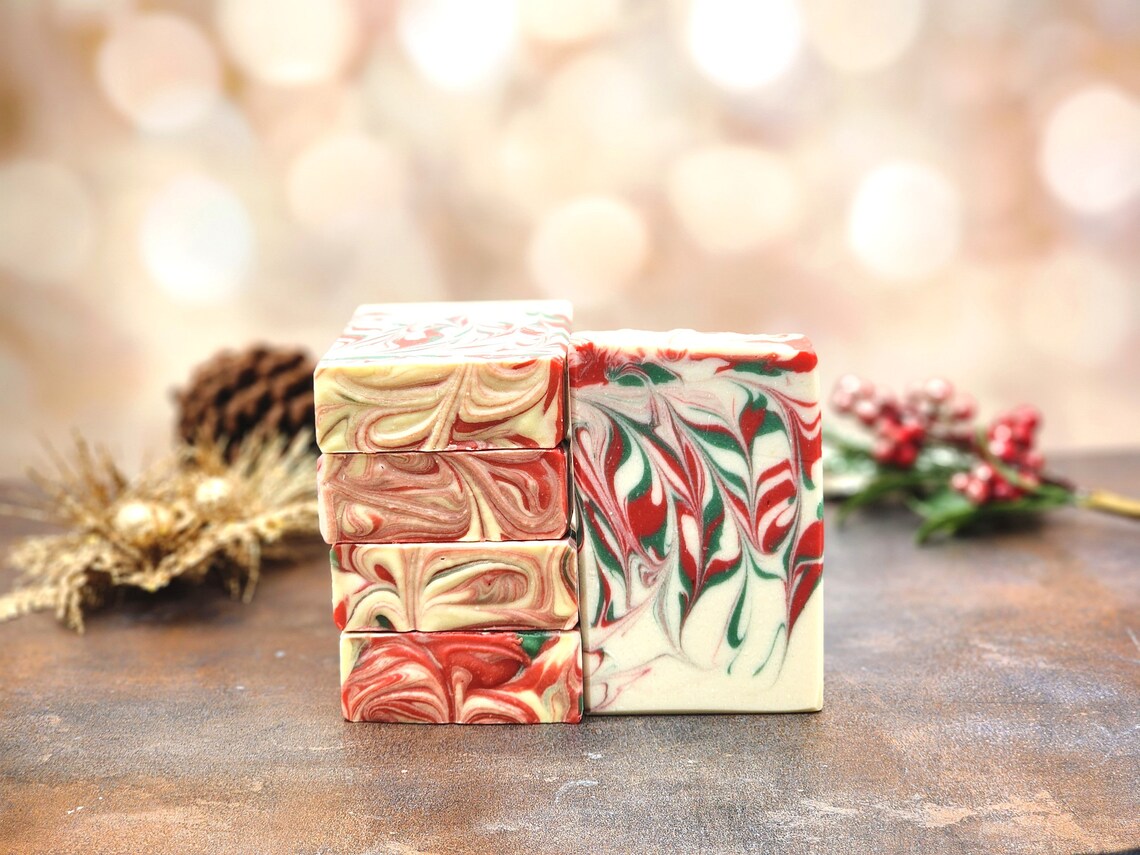 Premium Holiday Soap, Handmade Goat Milk Soap, Luxury Soap, Kaolin Clay ...