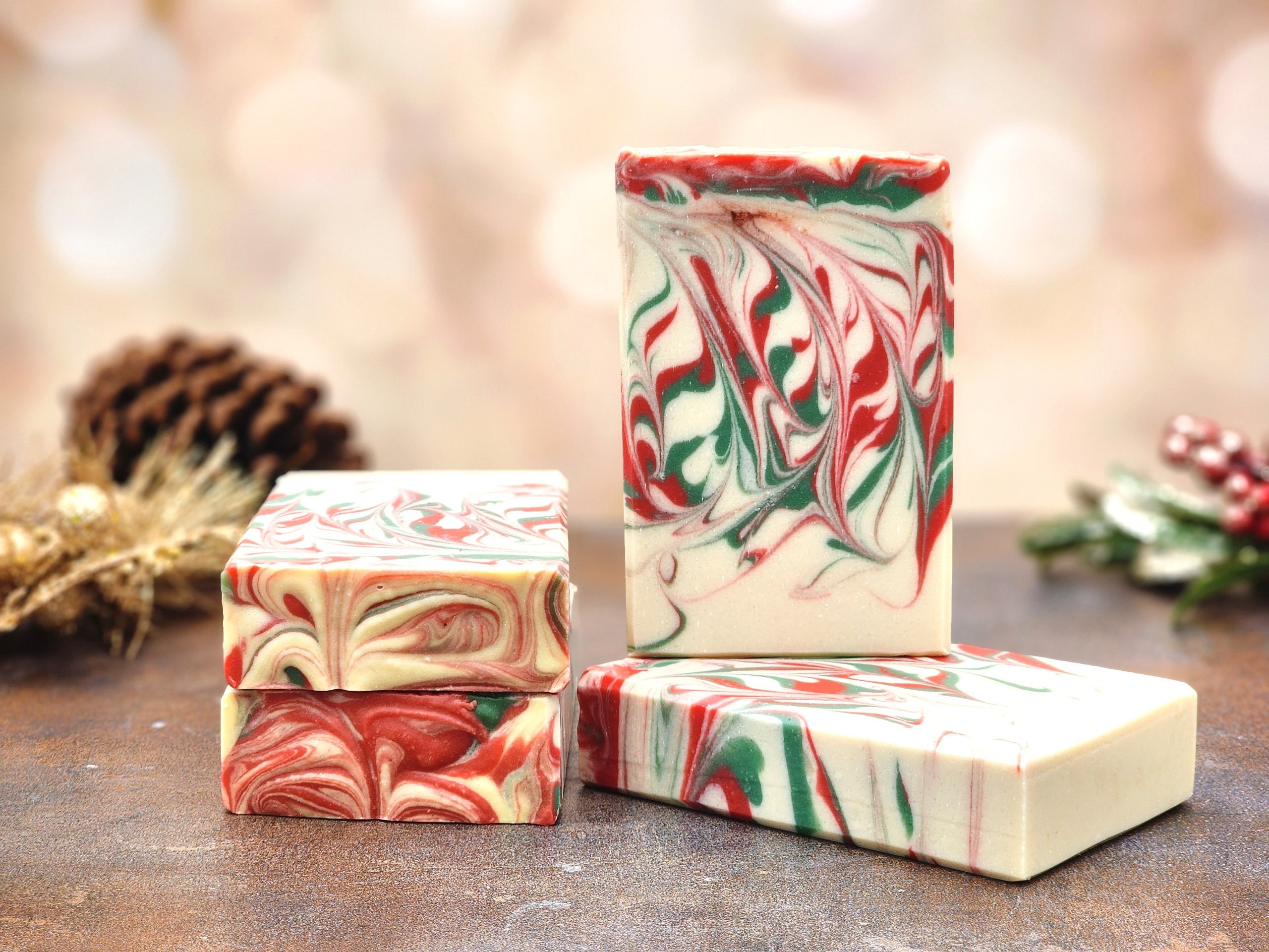 Premium Holiday Soap, Handmade Goat Milk Soap, Luxury Soap, Kaolin Clay ...