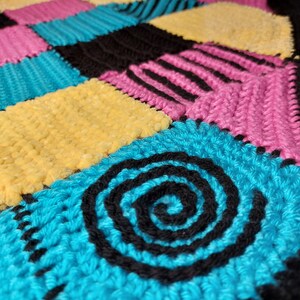 Sally's Patchwork Heart Crochet Baby Blanket Pattern NBC Inspired Jack ...