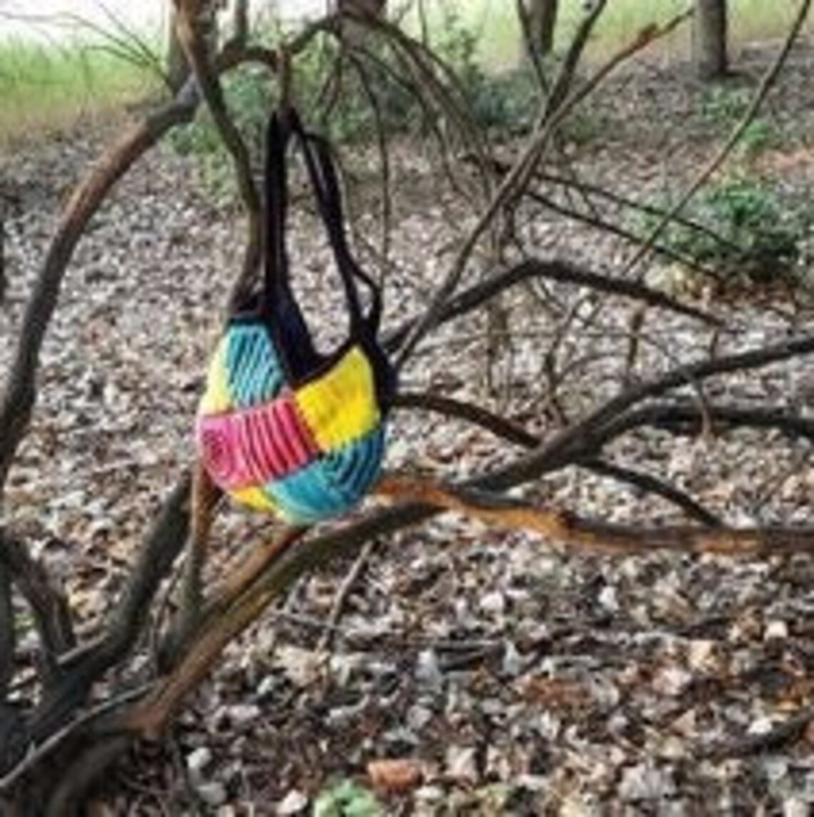 Sally's Patchwork Bag Crochet Bag Pattern NBC Inspired - Etsy