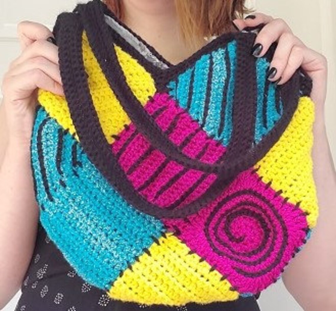 Sally's Patchwork Bag Crochet Bag Pattern Nightmare - Etsy