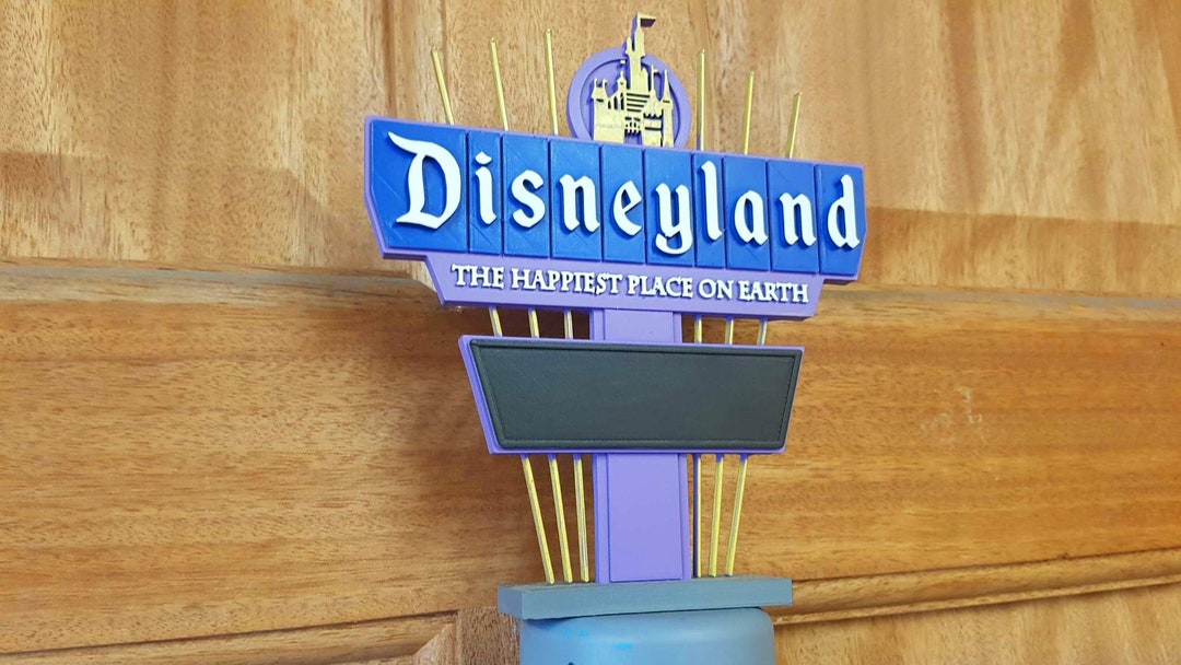 Vintage Disneyland Inspired Entrance Sign Scale Model Replica - Etsy