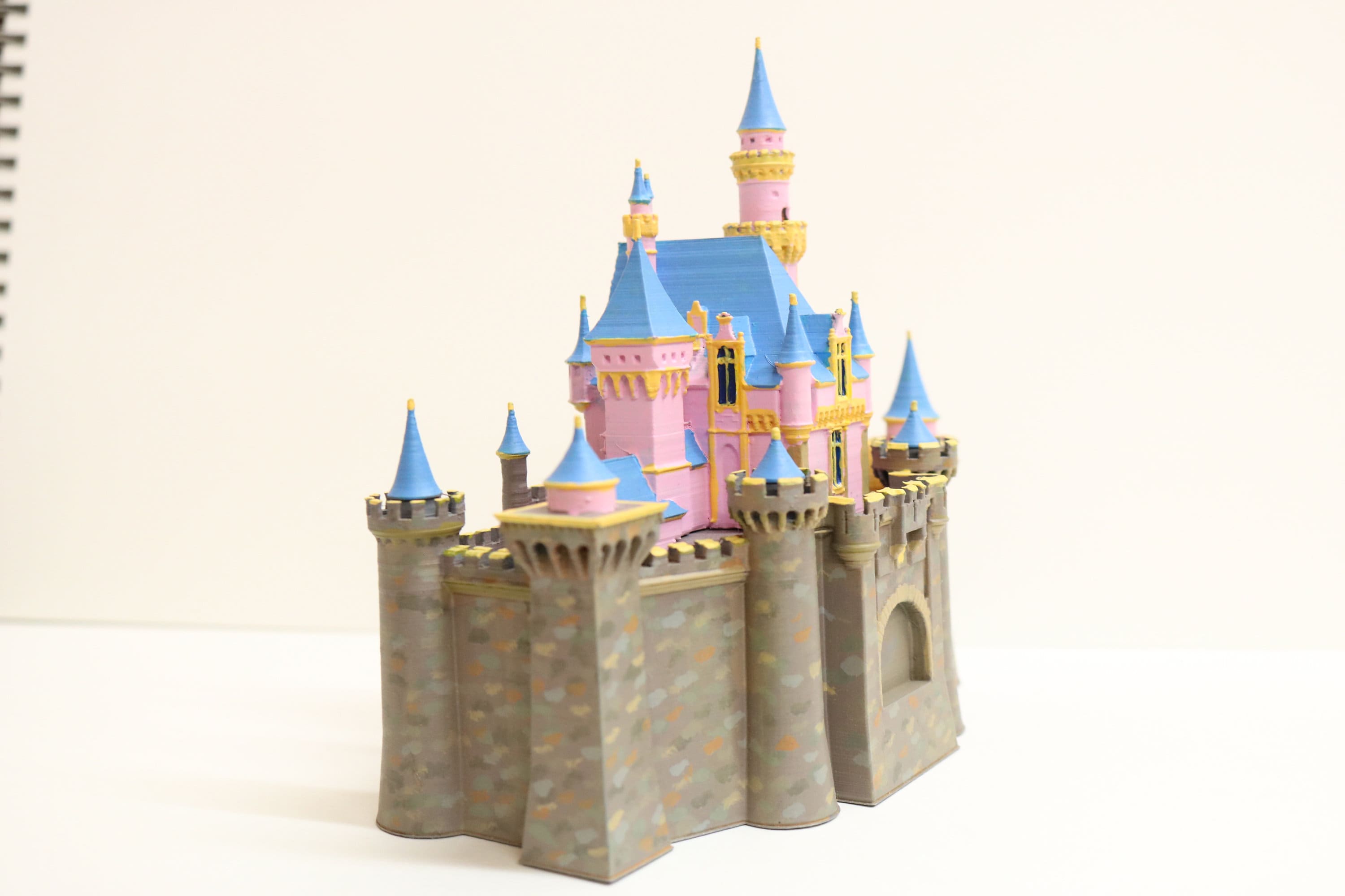 Sleeping Beauty Inspired Fantasy Castle Scale Model Replica. - Etsy