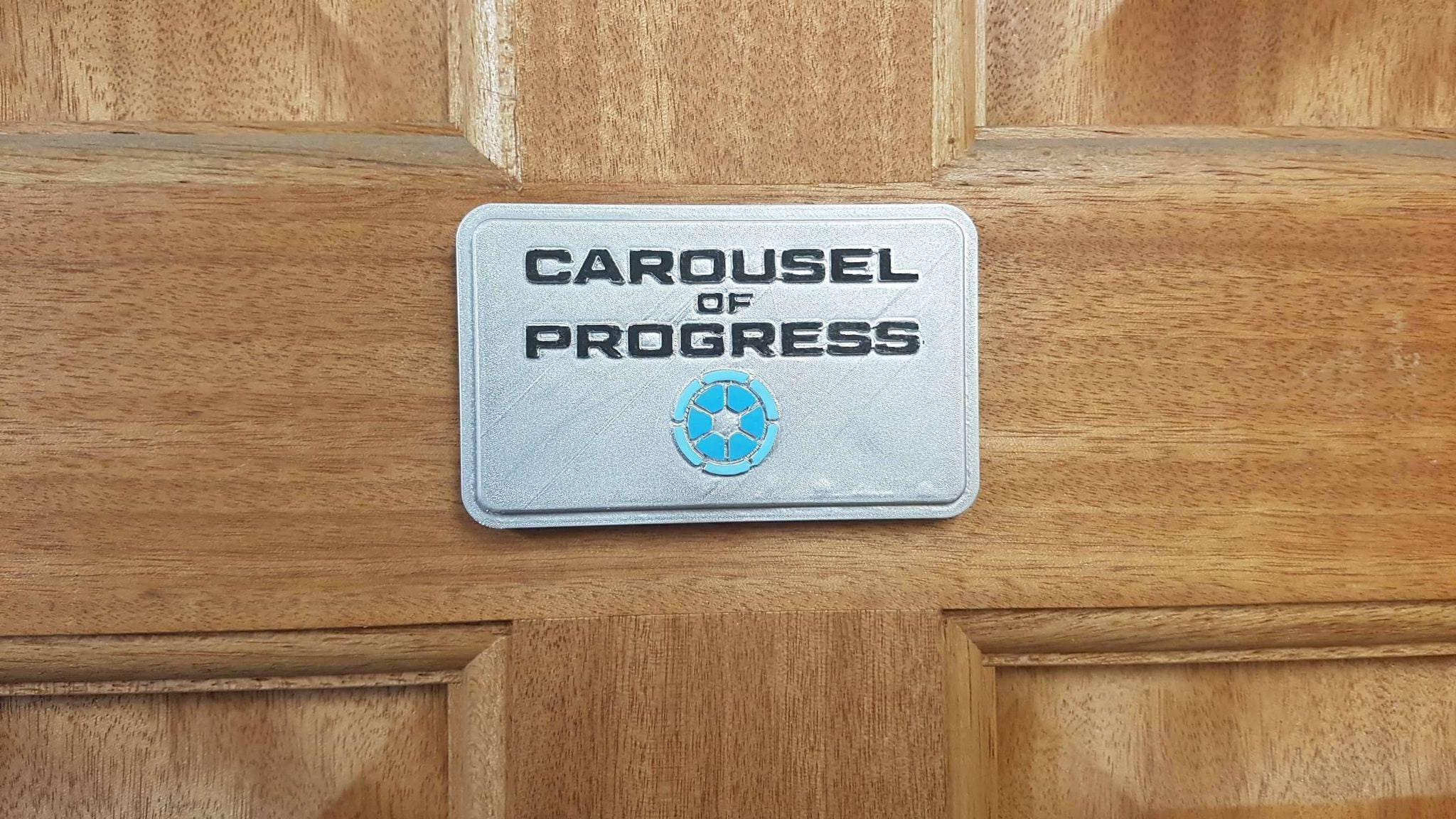Disney Inspired Carousel of Progress Signs Scale Model Replica - Etsy ...
