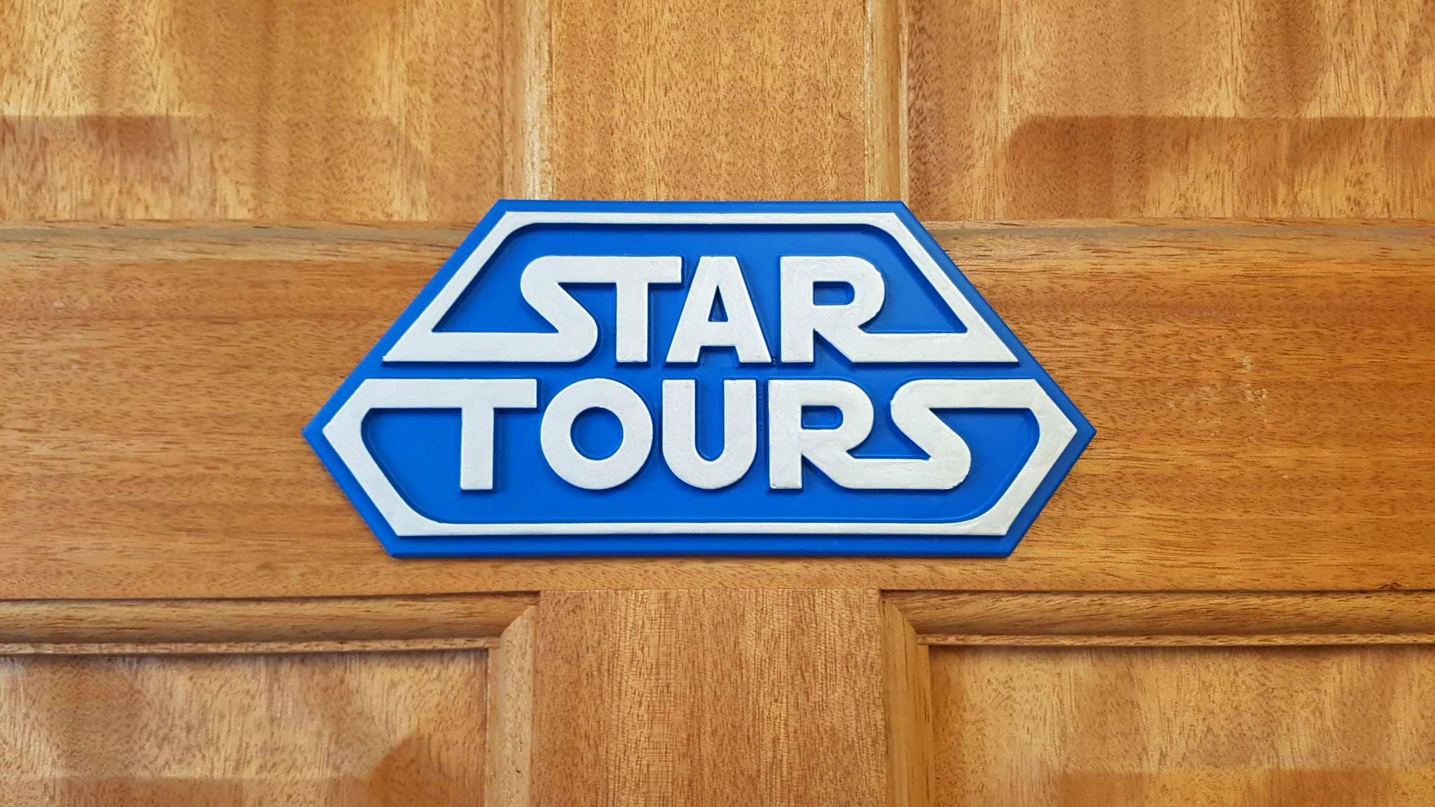 Disney Inspired Star Tours Ride Sign Scale Replica - Etsy