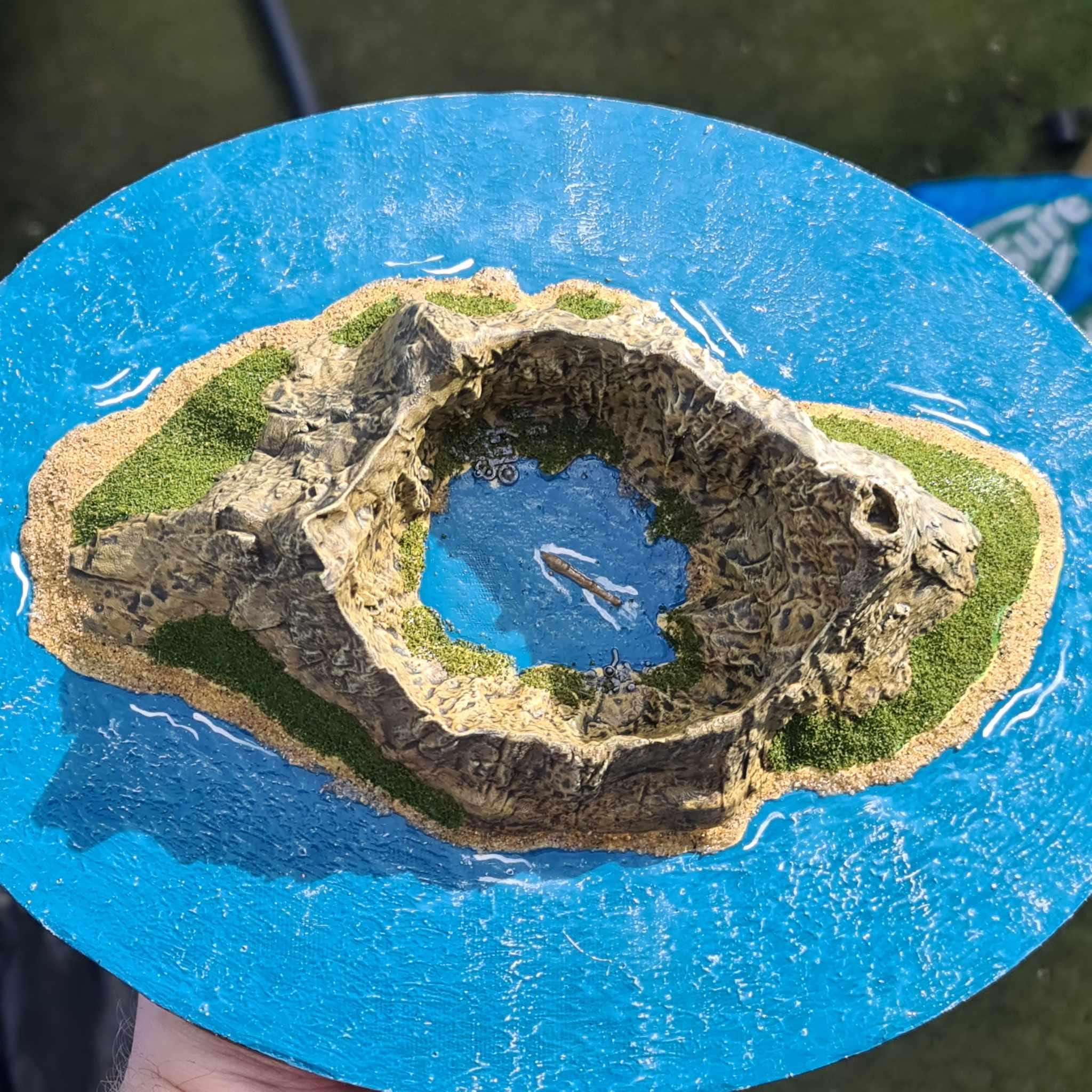 Vulcania Island Scale Model Replica - Etsy
