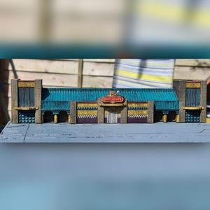 90s Pizza Restaurant Scale Model Diorama - Etsy