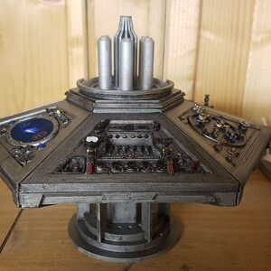 Sci Fi Console Scale Model Diorama Light up 5.5 Inch 1/13 Scale - Etsy