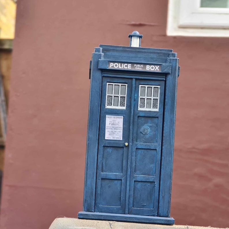 1st Police Box Inspired Exterior 5inch Range Scale (1/13) - Etsy