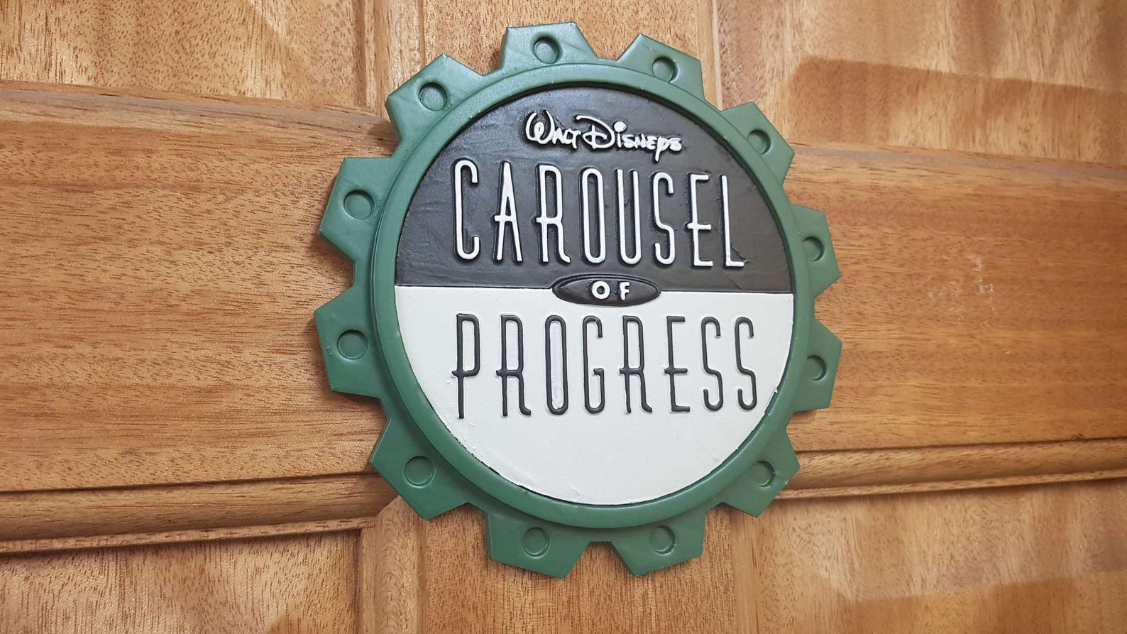 Walt Disney World Inspired Carousel of Progress Sign Scale - Etsy