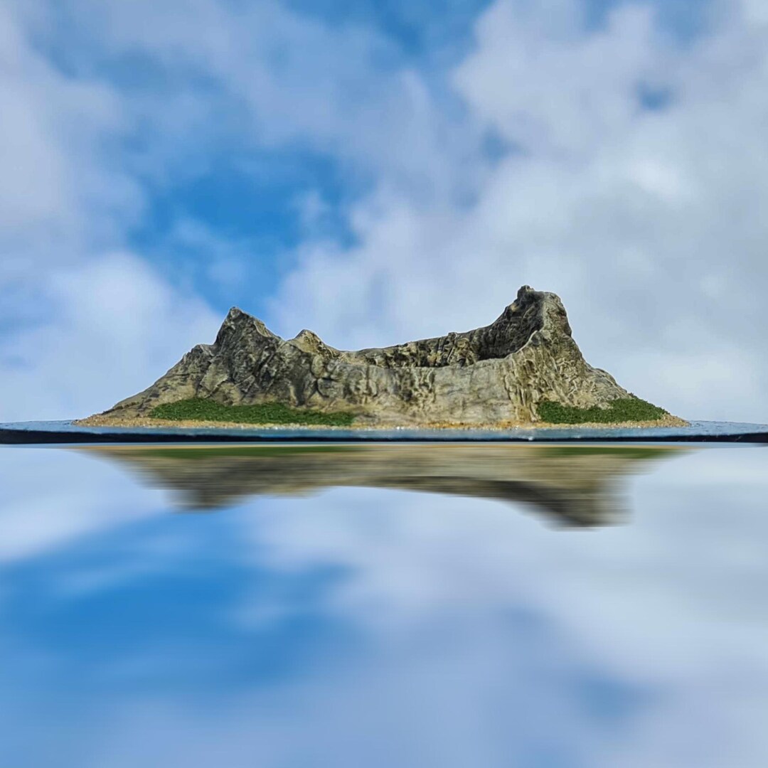 Vulcania Island Scale Model Replica - Etsy