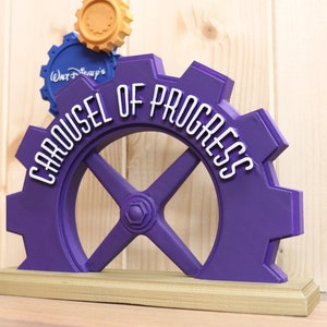 Walt Disney World Inspired Carousel of Progress Sign Scale Model ...